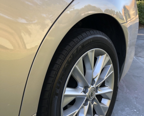 minor panel and paint after repair